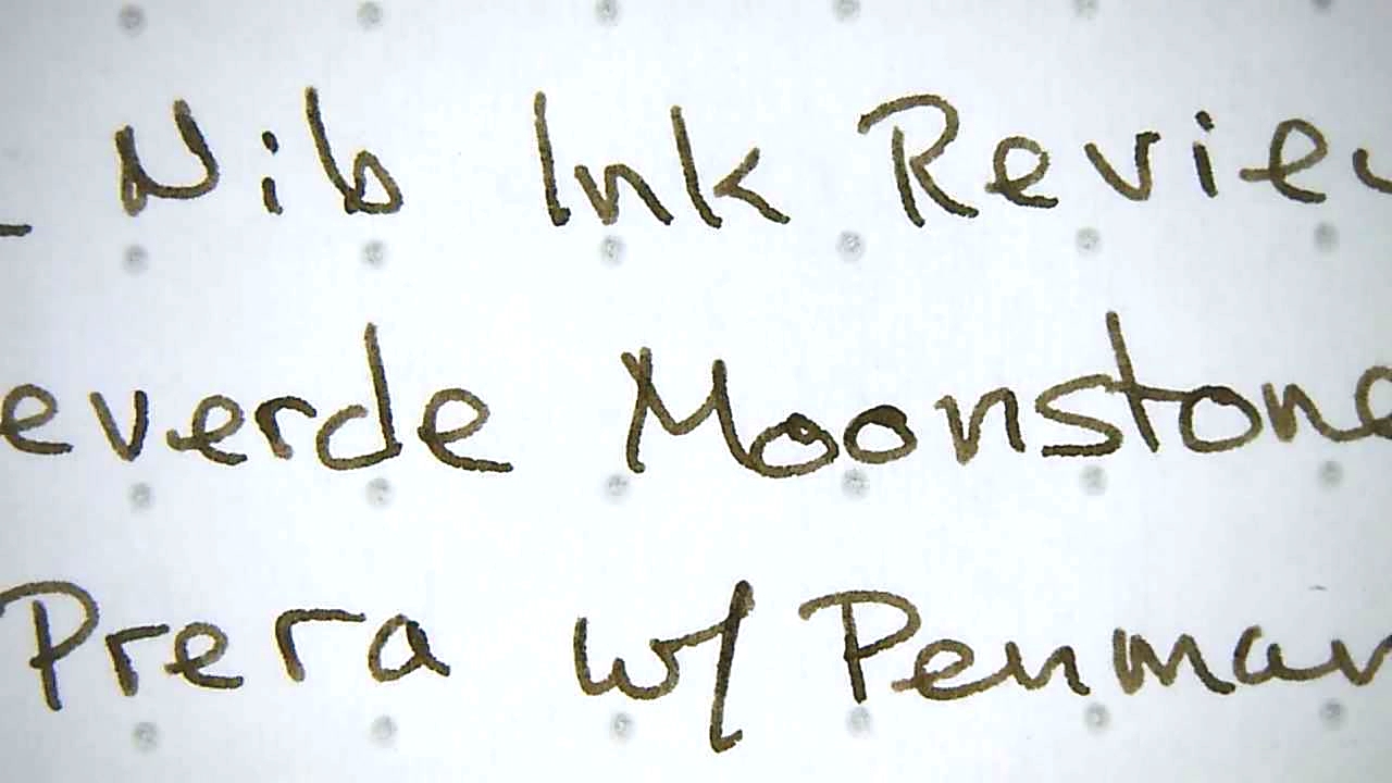 Extra Fine Nib Ink Review: Monteverde Moonstone : r/fountainpens