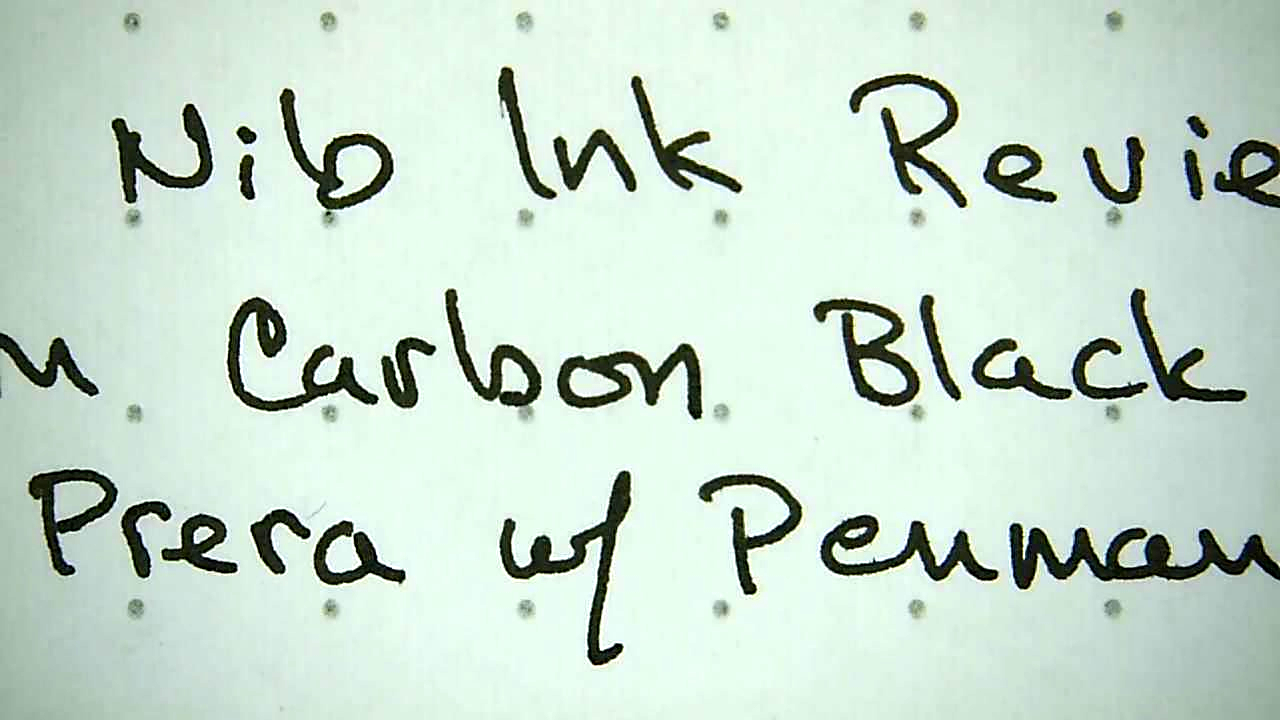 Extra Fine Nib Ink Review: Platinum Carbon Black : r/fountainpens