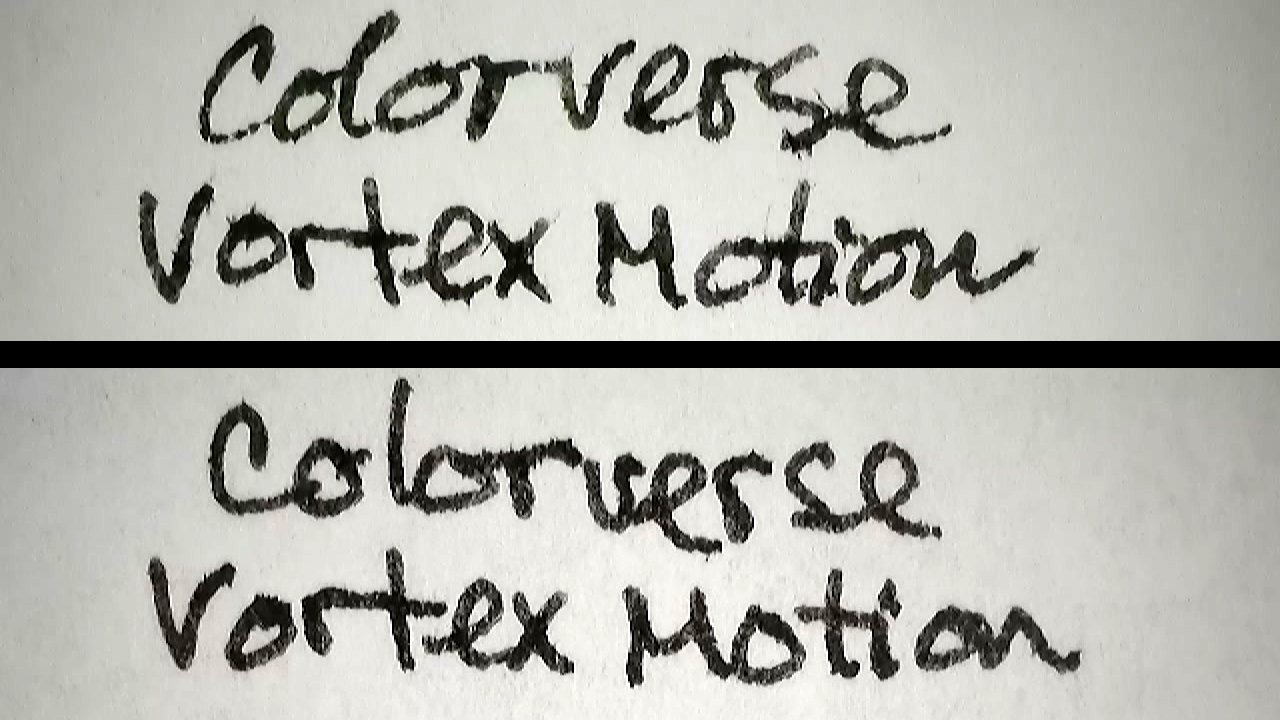 Extra Fine Nib Ink Review: Colorverse Vortex Motion : r/fountainpens