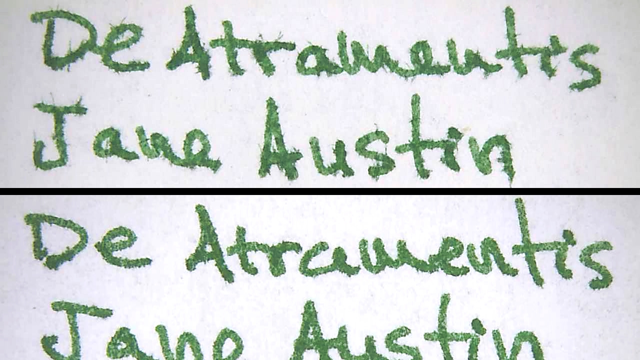 Extra Fine Nib Ink Review: De Atramentis Jane Austen : r/fountainpens
