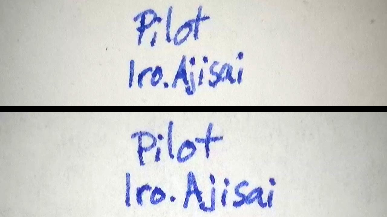 Extra Fine Nib Ink Review: Pilot Iroshizuku Ajisai : r/fountainpens