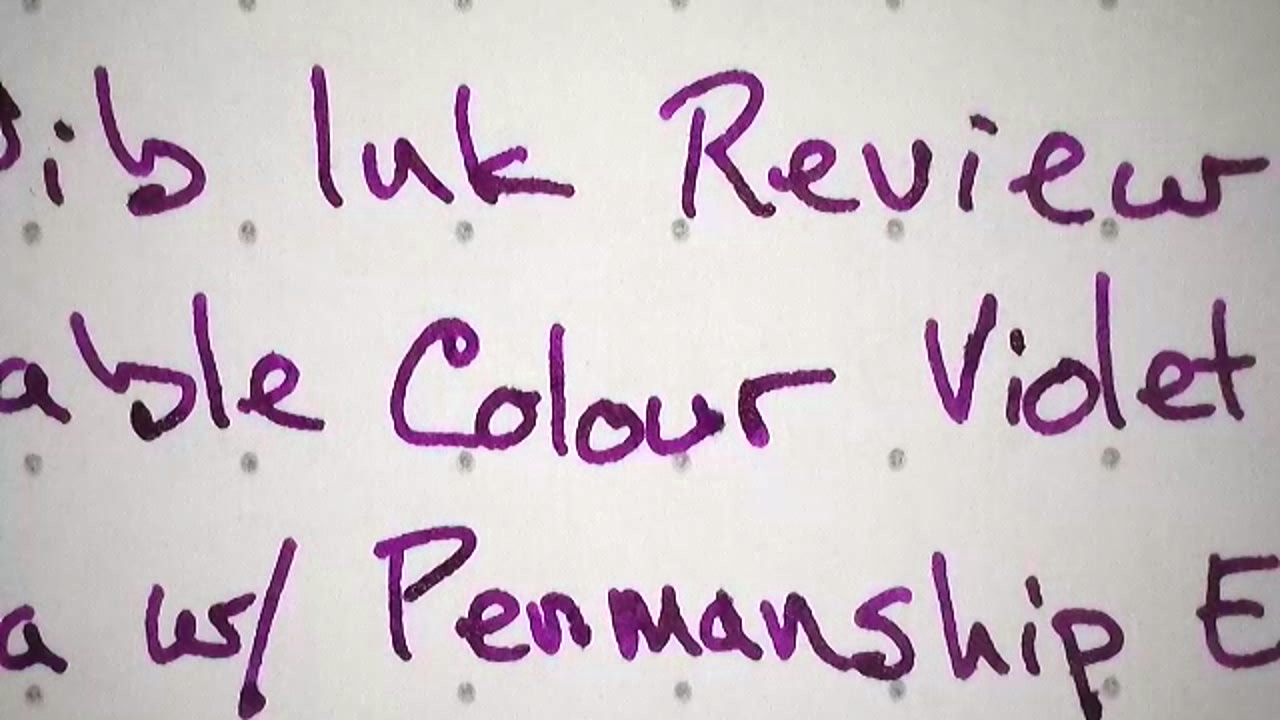 Extra Fine Nib Ink Review: Pilot Mixable Colour Violet : r/fountainpens